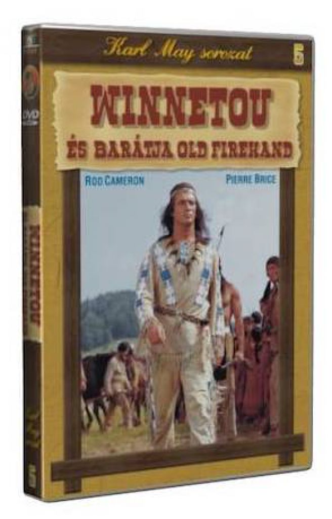 DVD Filmek: Karl May 05.- Winnetou és barátja, Old Firehand - DVD